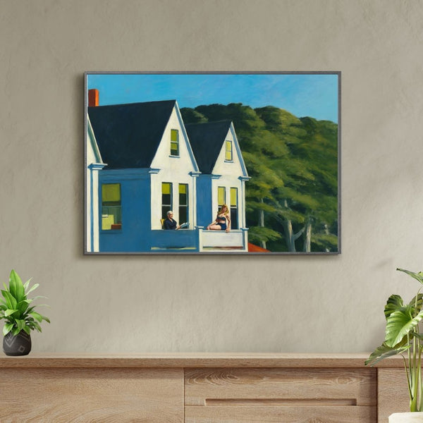 edward hopper second story sunlight Wall Art by Bombay Home Store ...