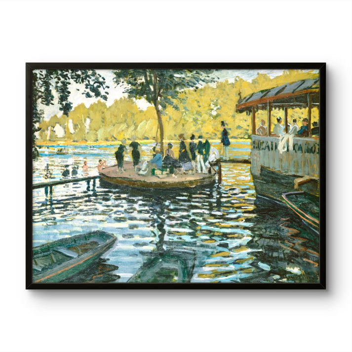 La Grenouillere floating restaurant - Claude Monet – Bombayhomestore